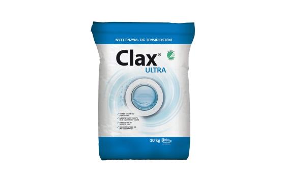 Tøyvask CLAX Ultra 10kg. Høyeffektivt vaskepulver for tøyvask - Døvigen AS
