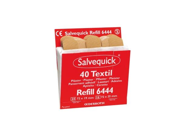 Plaster SALVEQUICK tekstil refill (40) Cederroth - Døvigen_D4