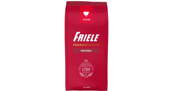Kaffe FRIELE filtermalt 250g Friele Frokostkaffe - filterkaffe - Døvigen AS